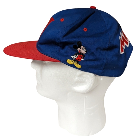 Disney | Accessories | Vintage Mickey Mouse Snapback Hat By Fresh Caps ...